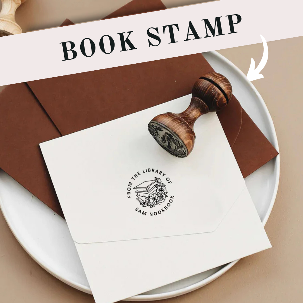 Custom Book Stamp - Personalize Your Reading Adventure Today – Stampty
